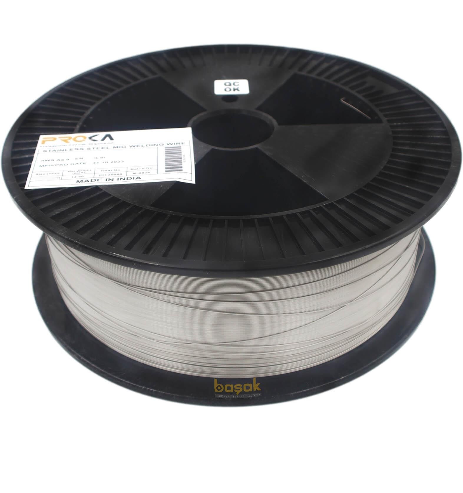 Proka ER 308LSI 1,2 mm Mig-Gazaltı Paslanmaz Kaynak Teli 12,5kg | Proka ...